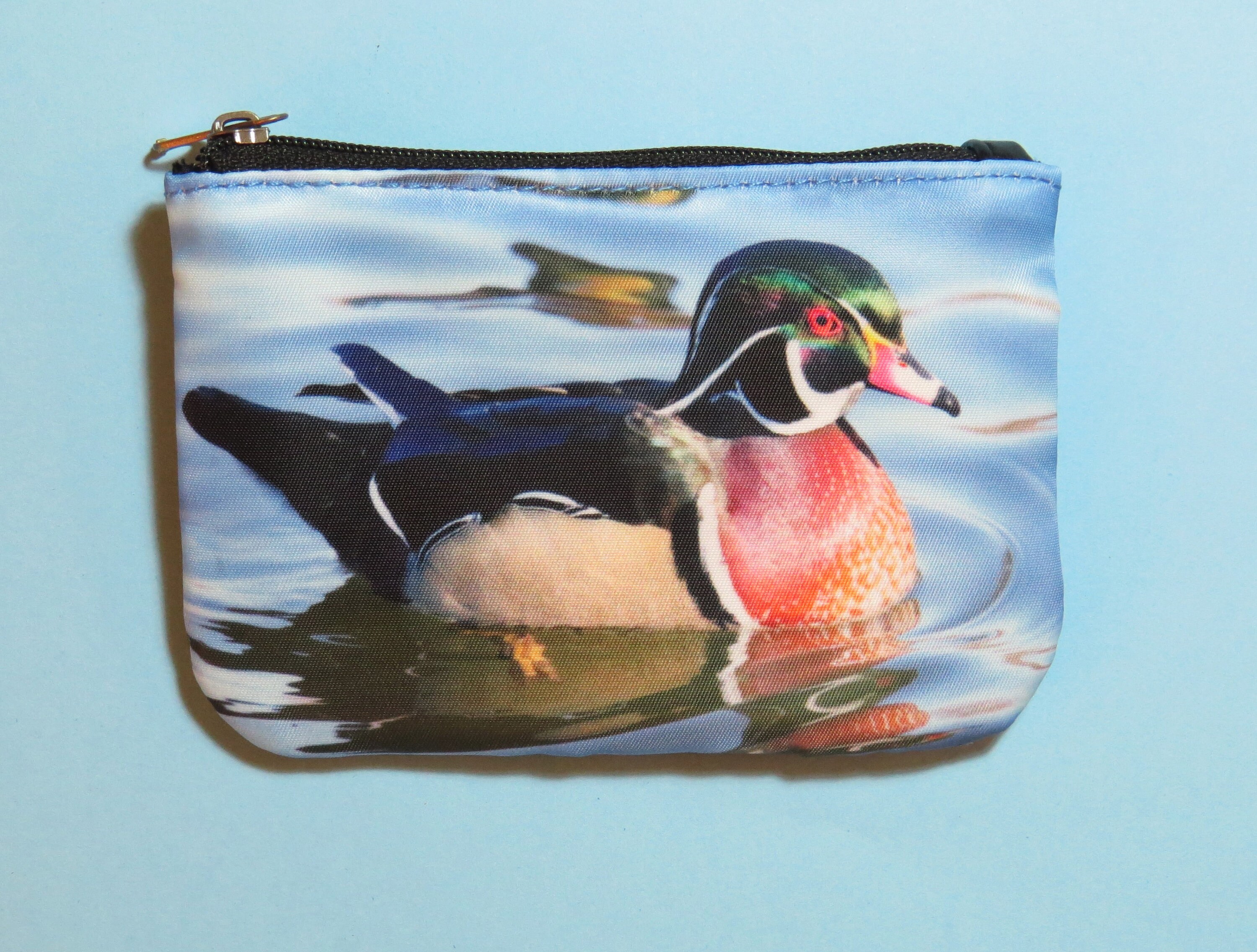 Wood Duck Coin Purse, Duck Purse, Duck Lover, Bird Lover Gift, Birder ...