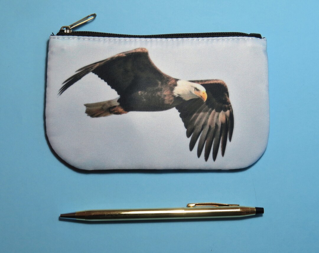 Bald Eagle Coin Purse, Eagle Gift, Bird Lover Gift, Birder Gift ...