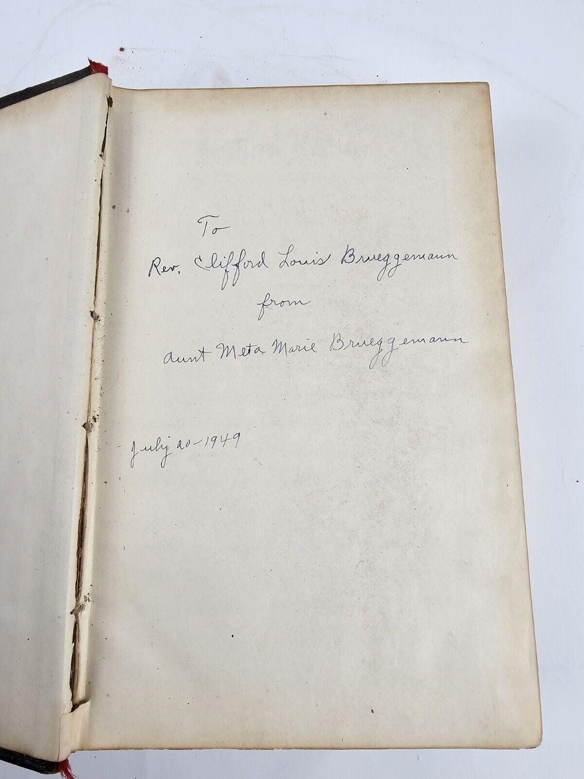 Antique 1905 German Bible Martin Luther Die Bibel Family Register ...