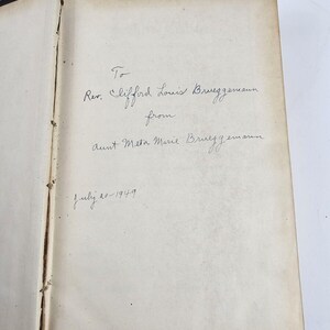 1905 Antique German Holy Bible Die Bibel Martin Luthers With Family ...