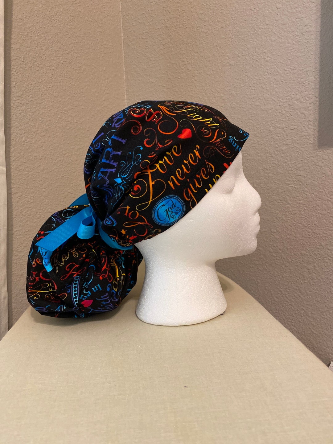 Faith Ponytail or European Womans Scrub Hat - Etsy