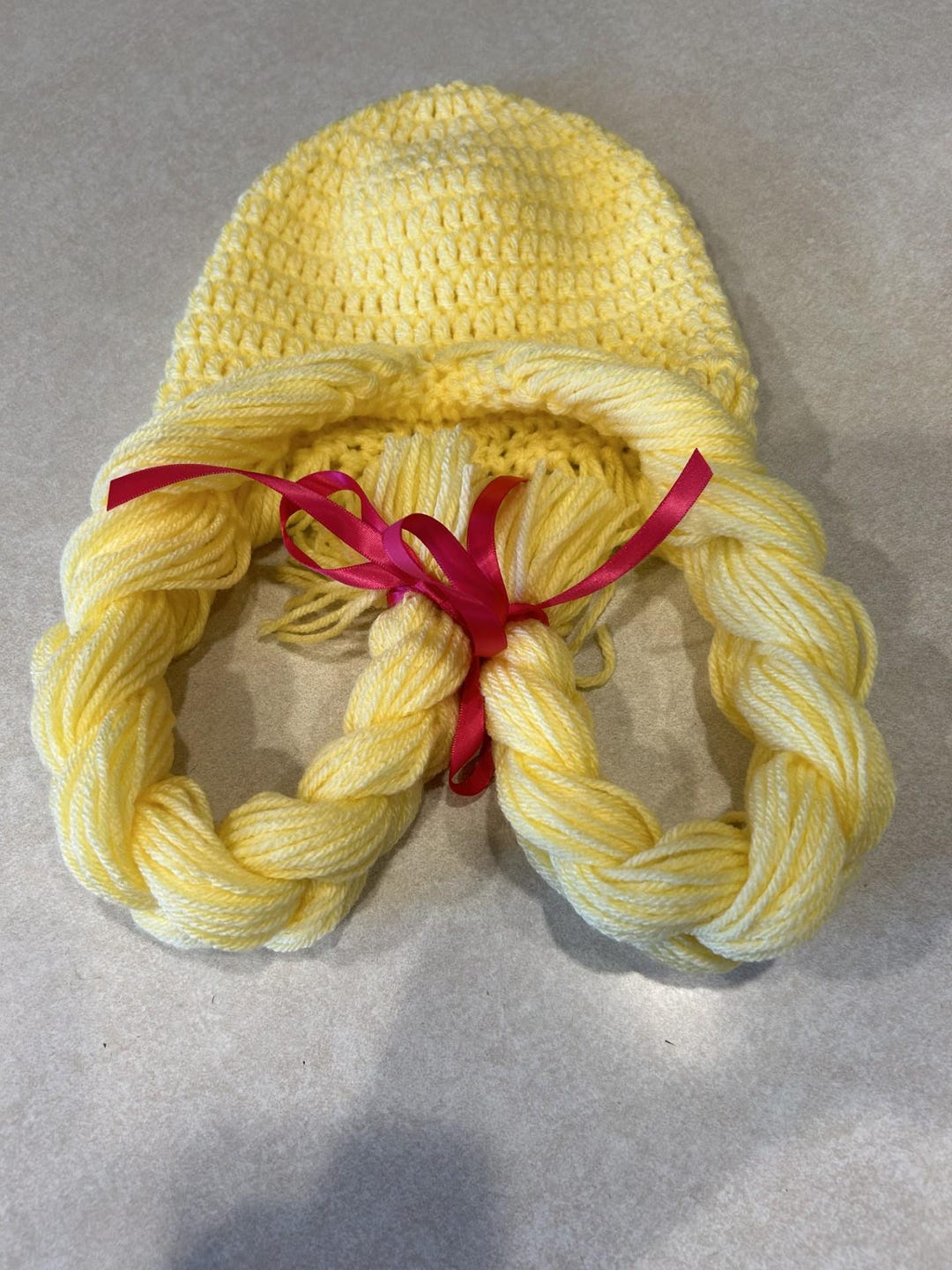 Dolly, With Braids and Ribbons. Size Newborn to Toddler - Etsy