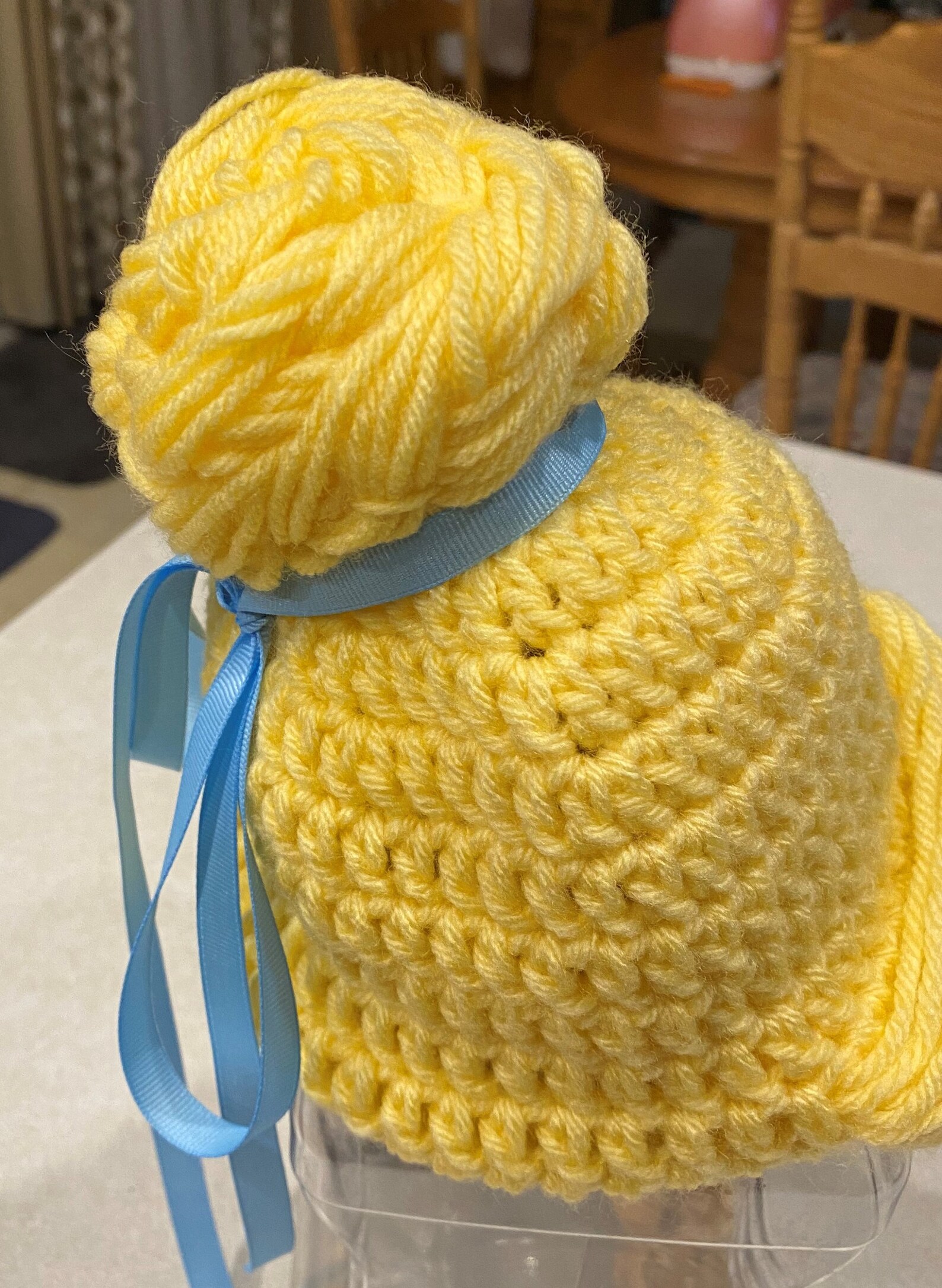 Cinderella Hat/wig. Size Newborn to Toddler. Braided Bun With | Etsy