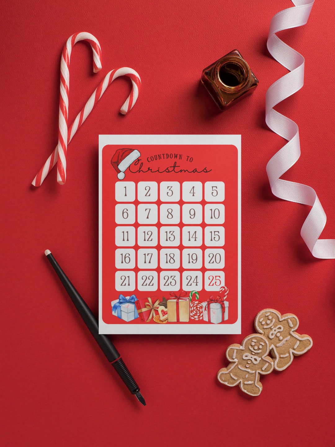 Fun Children's Christmas Advent Calendar | No Chocolate | Pair With ...