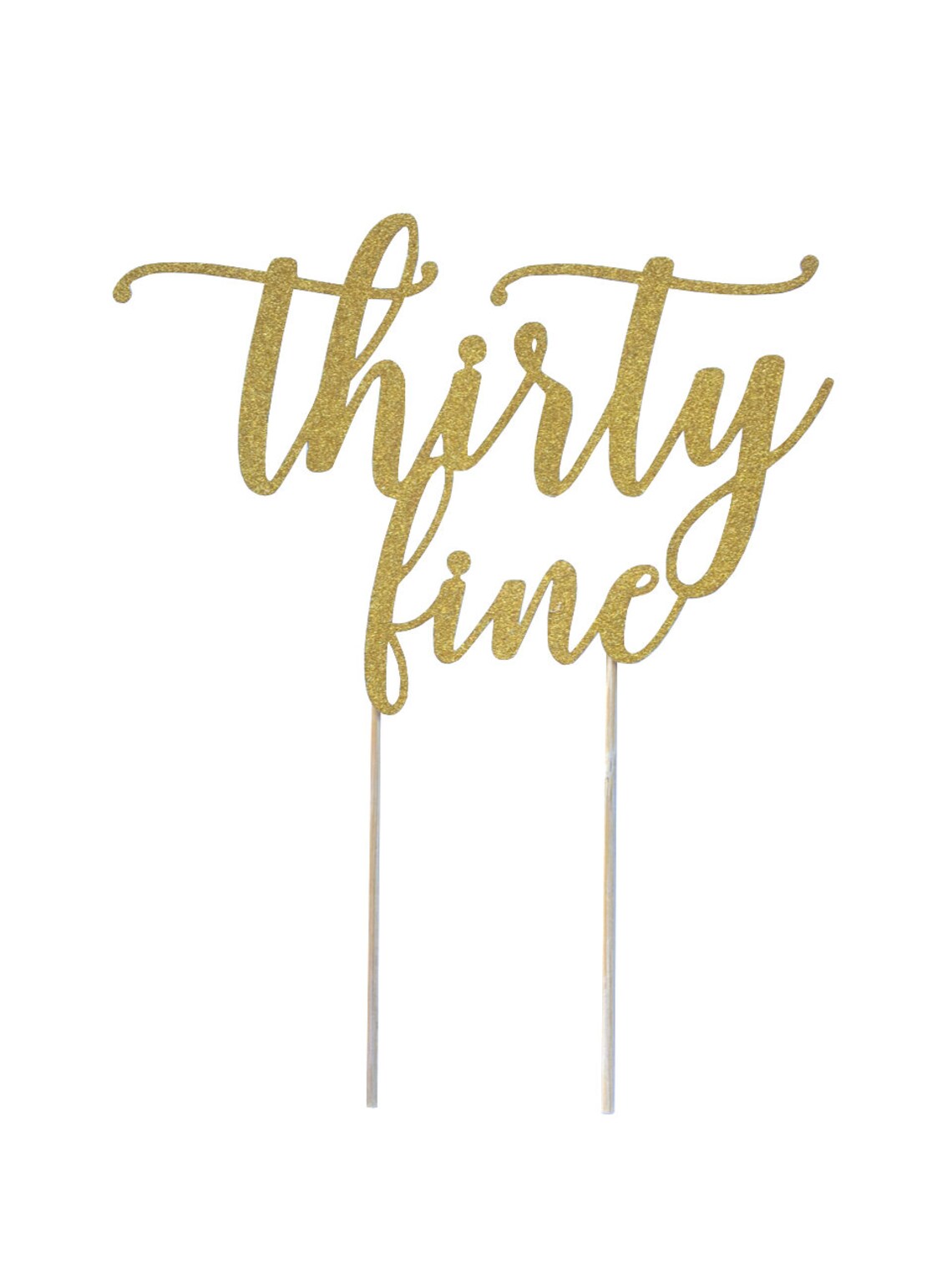 1 Pc Age Thirty Fine Thirty Something Birthday Script Fonts | Etsy