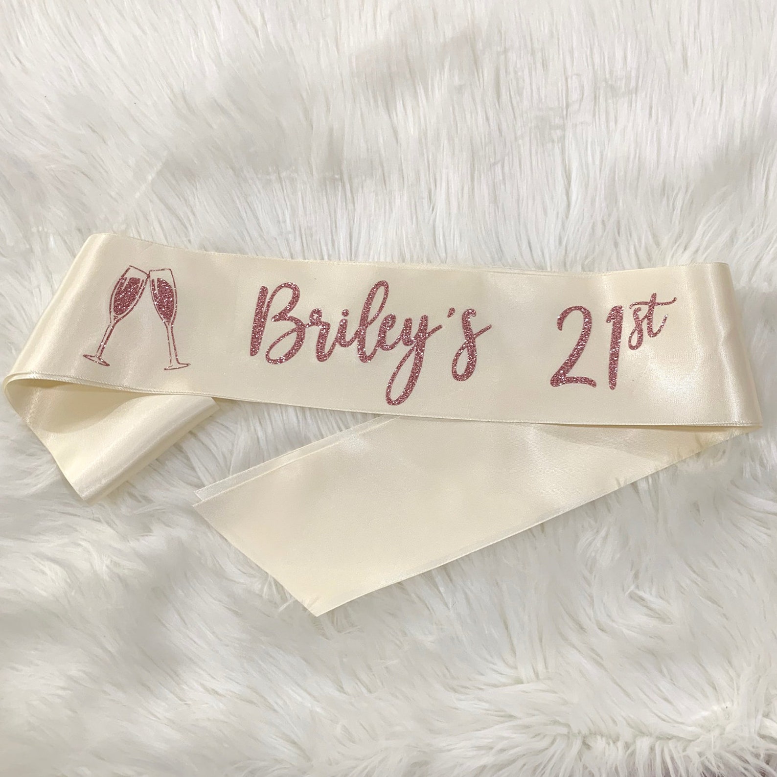 1 Pc Custom Text Personalized Name Sash Luxurious Satin Foil - Etsy
