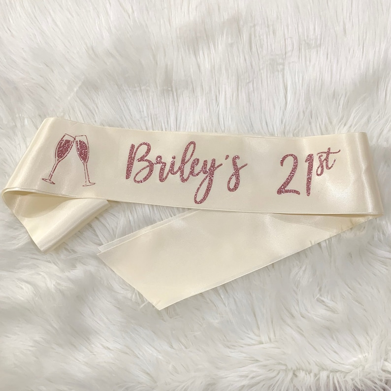 1 Pc Custom Text Personalized Name Sash Luxurious Satin Foil - Etsy