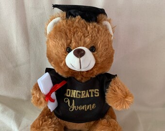 Graduation Teddy Bear - Etsy