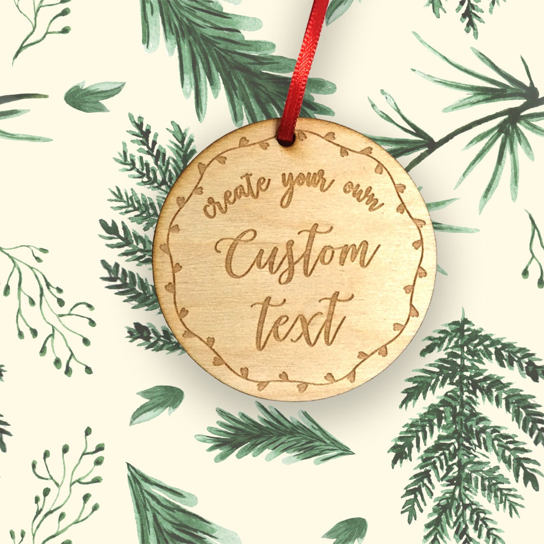 1 Pc Create Your Own Personalized Custom Text Family Birthday Last Baby ...