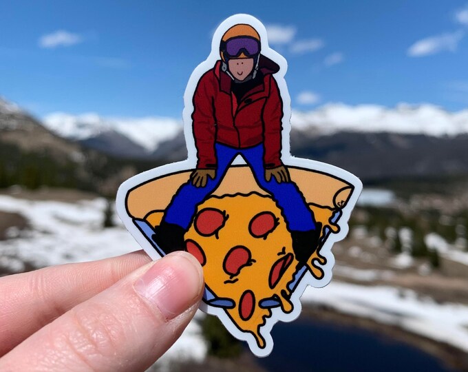Skier Sticker, Ski Sticker, Great Sticker for Skis or Snowboard ...