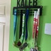 Medal Hanger Contemporary Wood Award Display Modern With Hardware ...