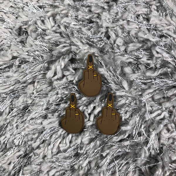 Croc Middle Finger Jibbitz - Etsy