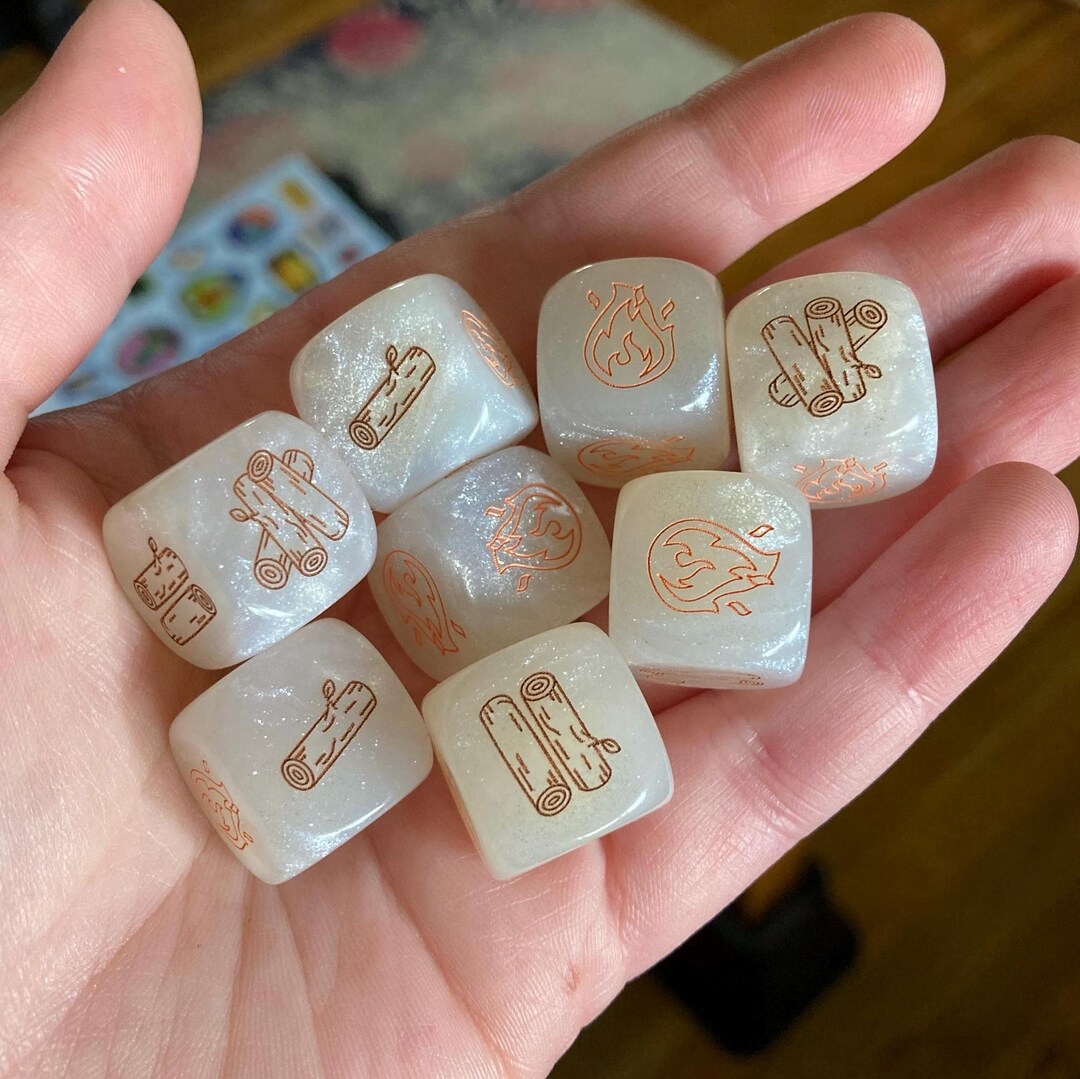 Custom Laser Engraved D6 Dice - Etsy