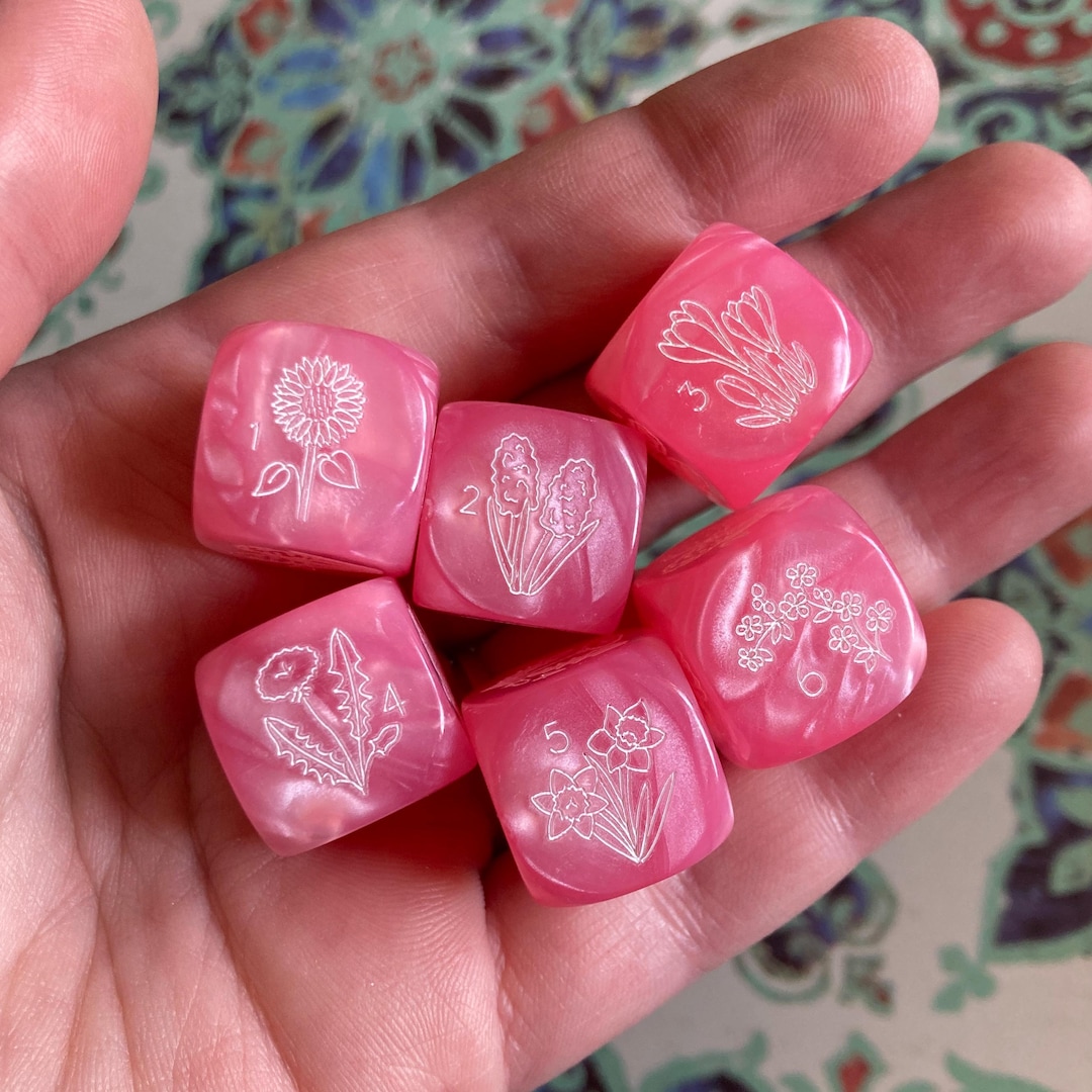 Custom Laser Engraved D6 Dice - Etsy