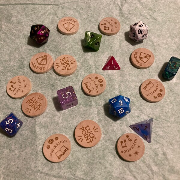 Bardic Inspiration Token - Etsy
