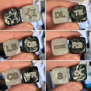 Custom Laser Engraved D6 Dice - Etsy