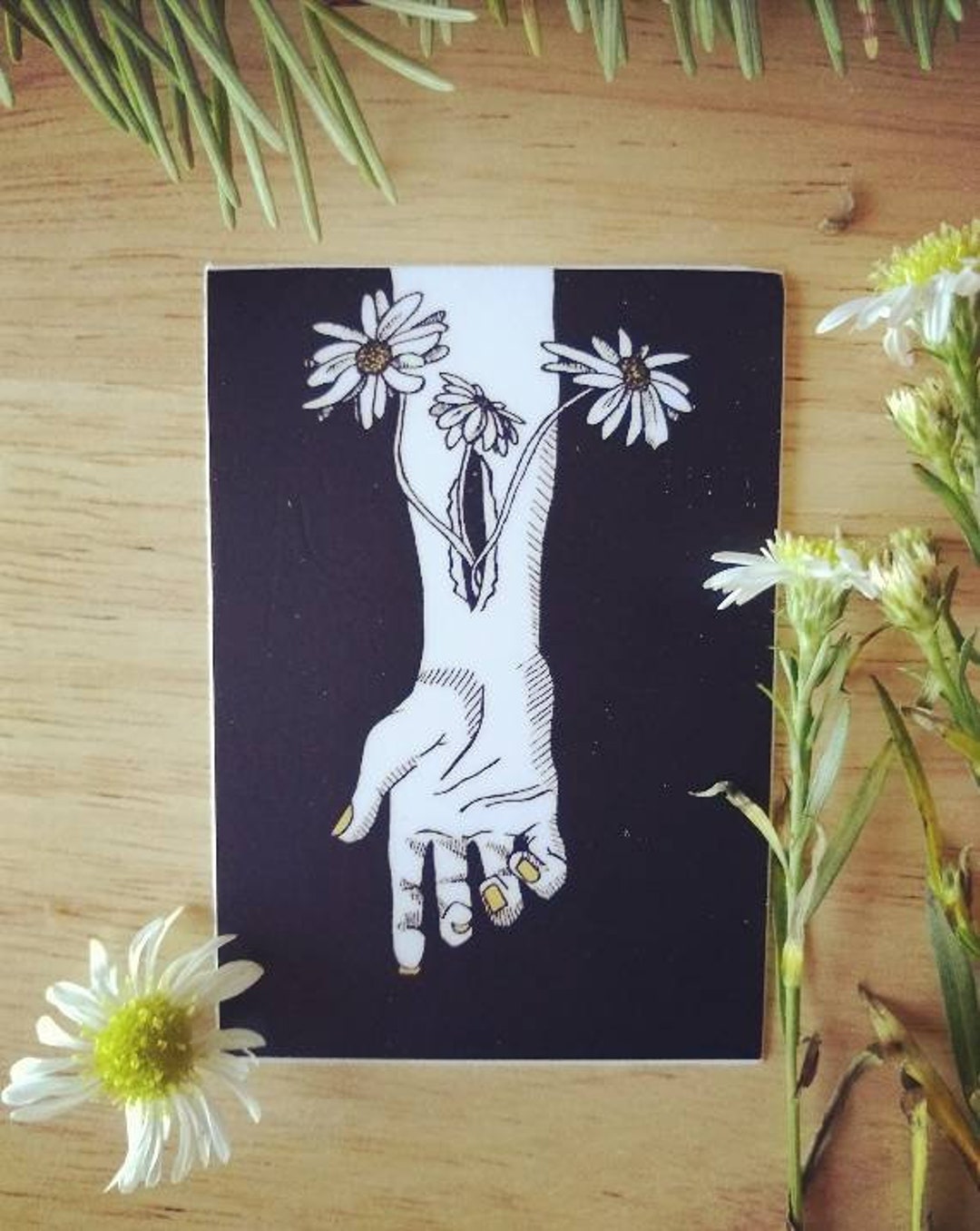 Suicide Awareness Sticker, Pushing Daisies Decal, Life, Depression ...