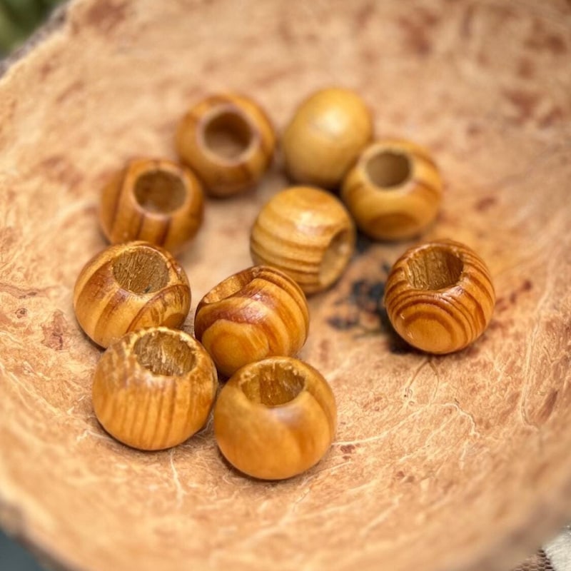 Wood Beads Dreadlock - Etsy