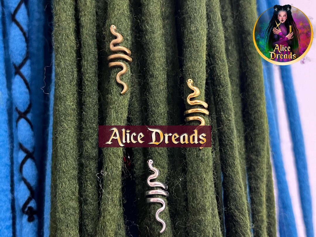 Five Dread Accessories, Bead for Dreads, Hair Beads, Dreadlock Beads ...