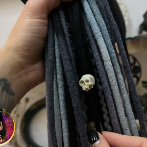 Halloween Dreads Beads: Skull & Faux Stone Dreadlock Accessories - Etsy