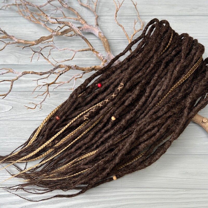 Synthetic Dreadlock Extensions - Etsy