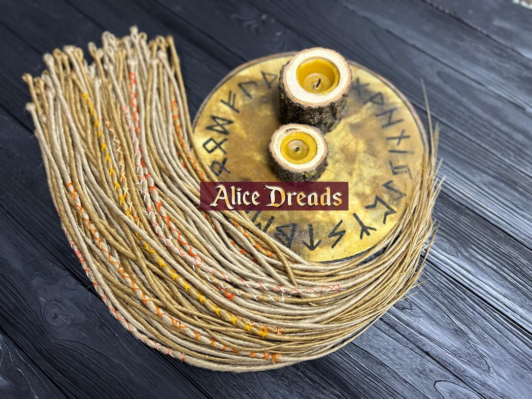 Natural Shades of Blonde, Caramel Blonde, Honey Blonde Dreadlock ...