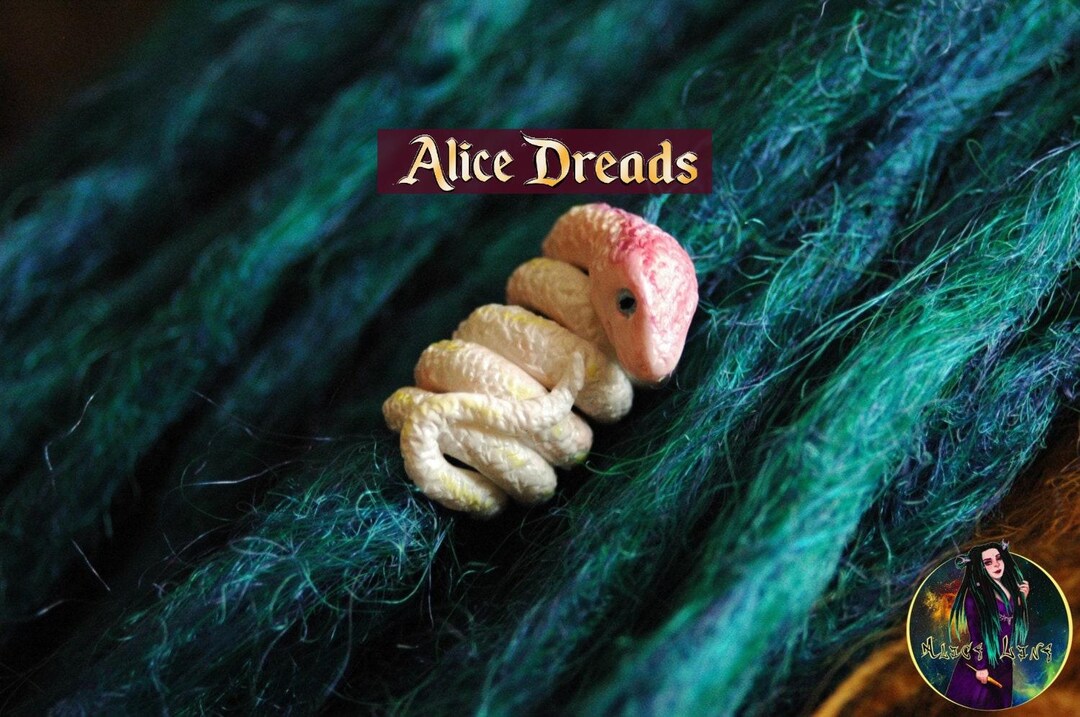 Handmade Jewelry Hair Beads for Dreadlock Extensions Snakes by Alice ...