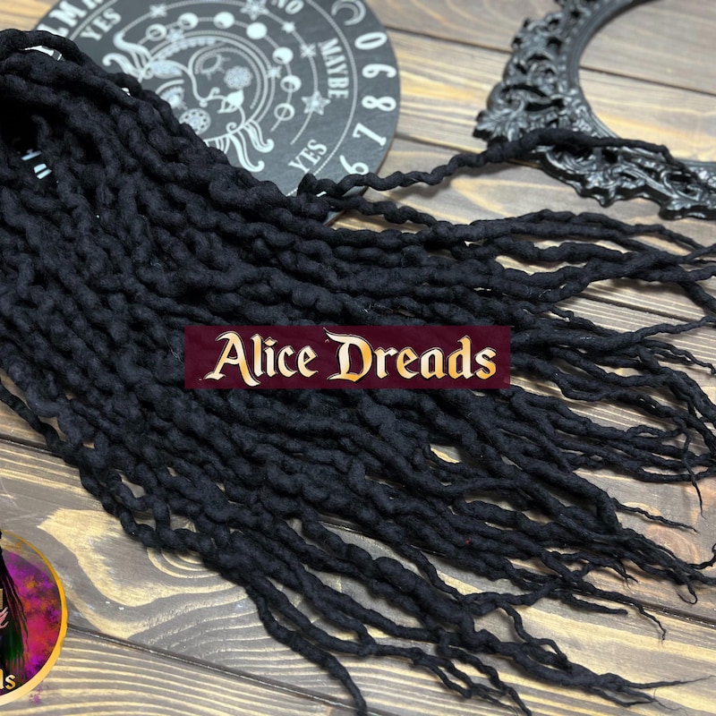 Wool Dreadlocks Curls - Etsy