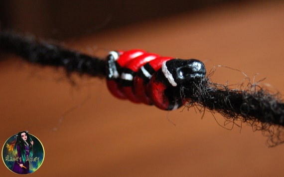 Bead for Your Dreads Snake lampropeltis Triangulum - Etsy