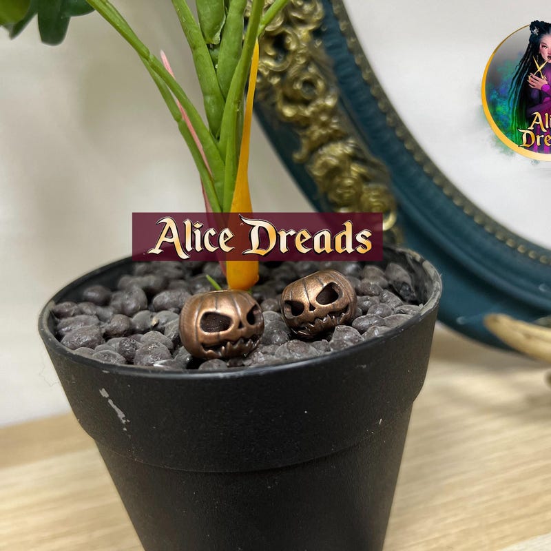 Skull Dreadlocks Bead - Etsy