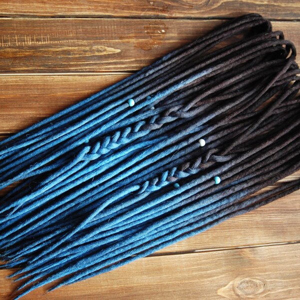 Wool Dreadlock Extensions - Etsy
