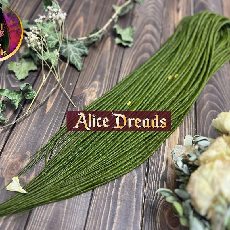 Moss Green Dread - Etsy