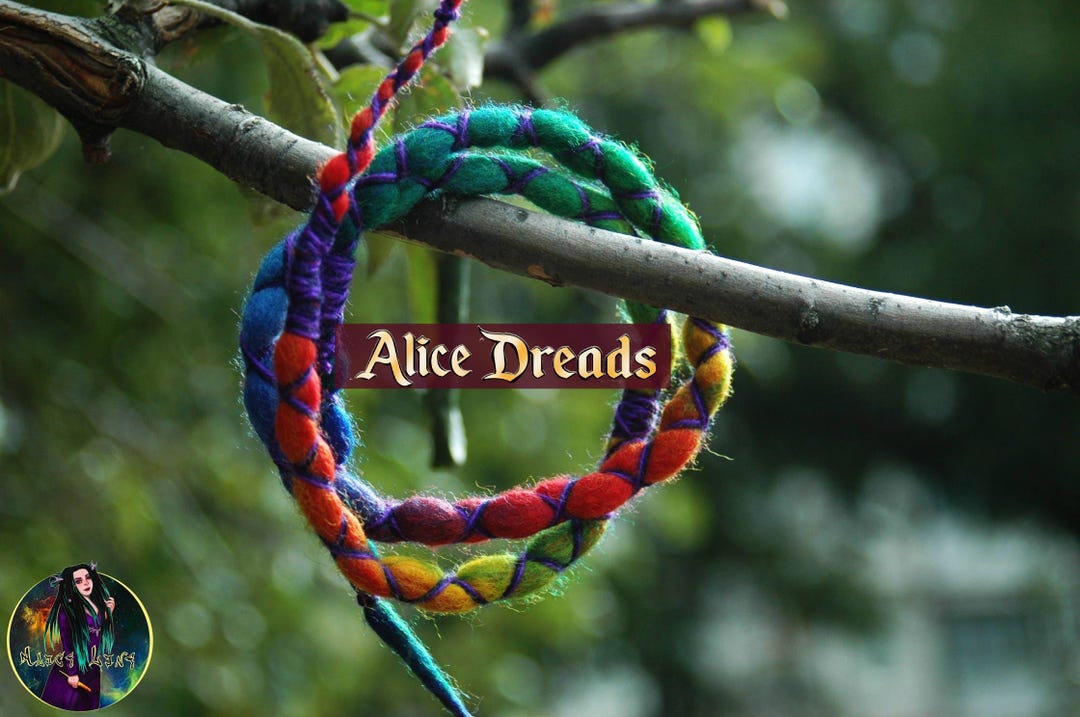 Dreadlock Extensions Spiral Lock for Dreads Bendable Dread Tie Padded ...