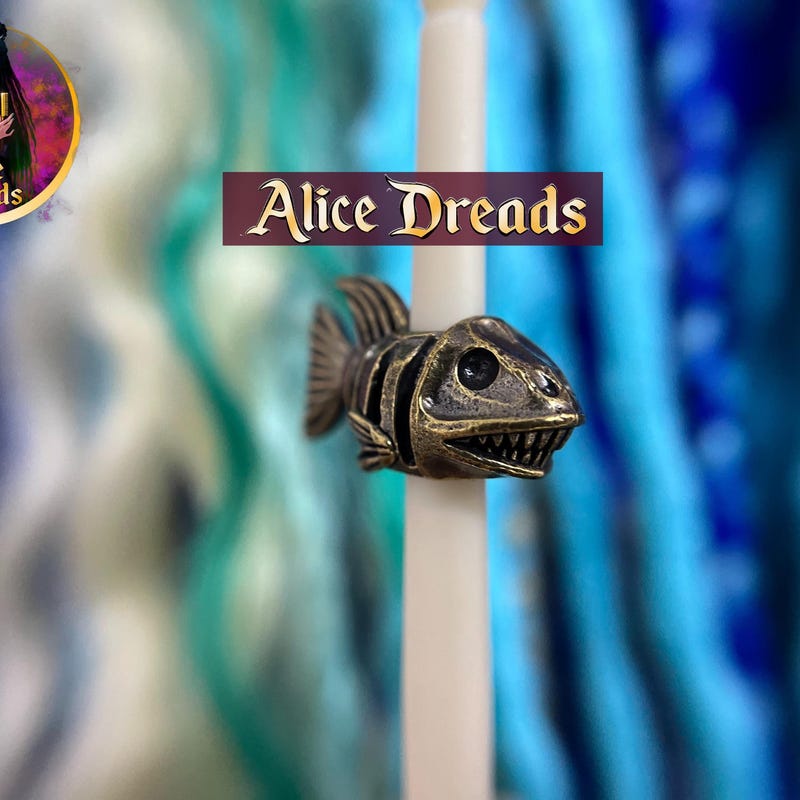 Silver Dread Lock Bead - Etsy