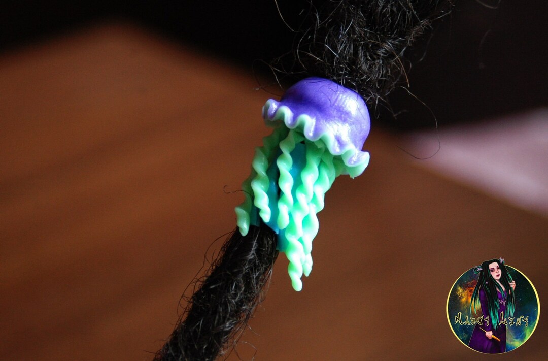 Dreadlocks Bead for Dreads Jellyfish Clay Beads for Dreadlock - Etsy