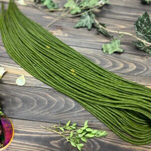 Synthetic Dreads Double Ended or Single Ended Dreadlocks olive Tree ...