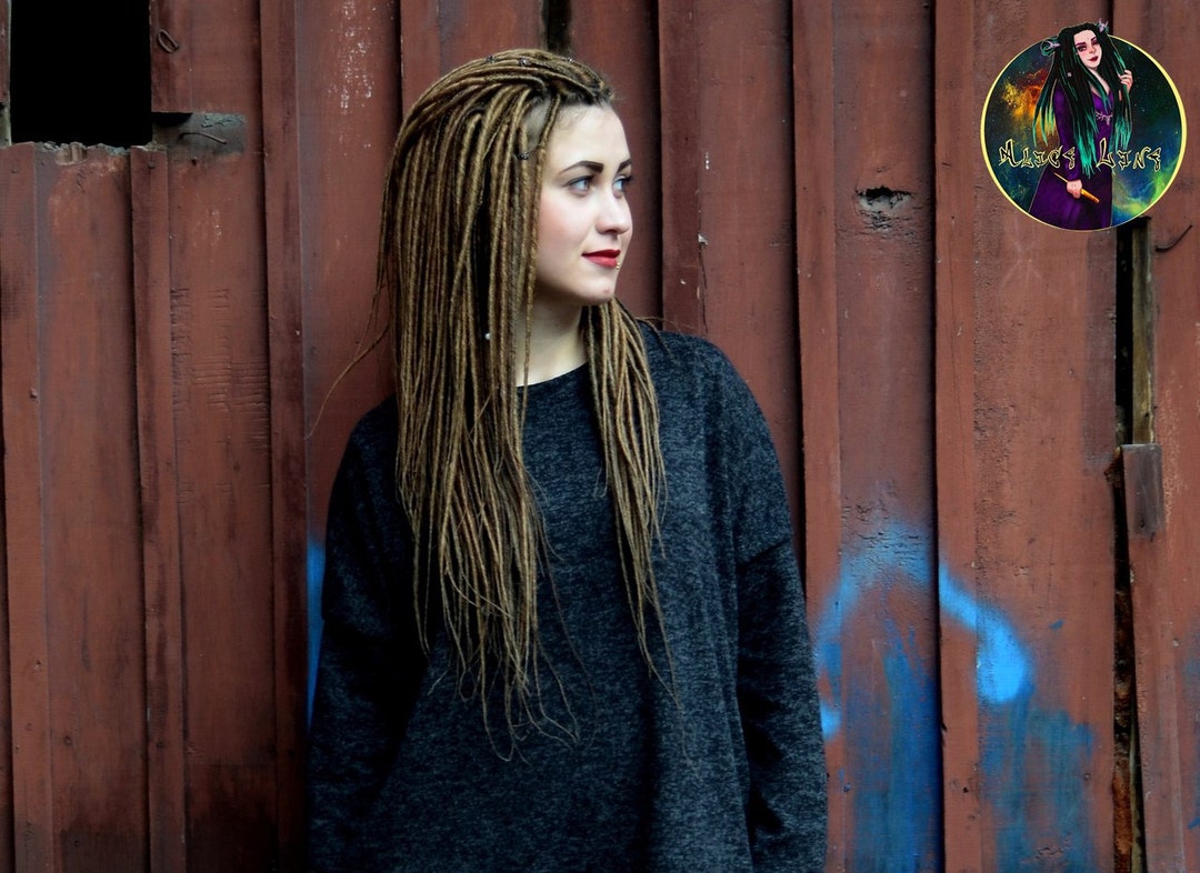 Set of Synthetic Double Ended Dreads Full Set Custom Dreads Dreadlocks ...