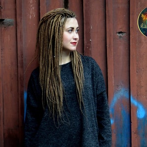 Set of Synthetic Double Ended Dreads Full Set Custom Dreads Dreadlocks ...