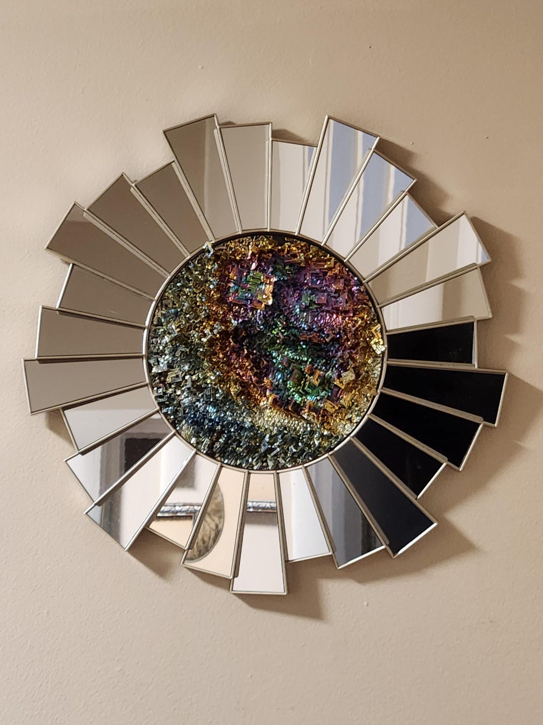 Bismuth Mirror Wall Decor - Etsy
