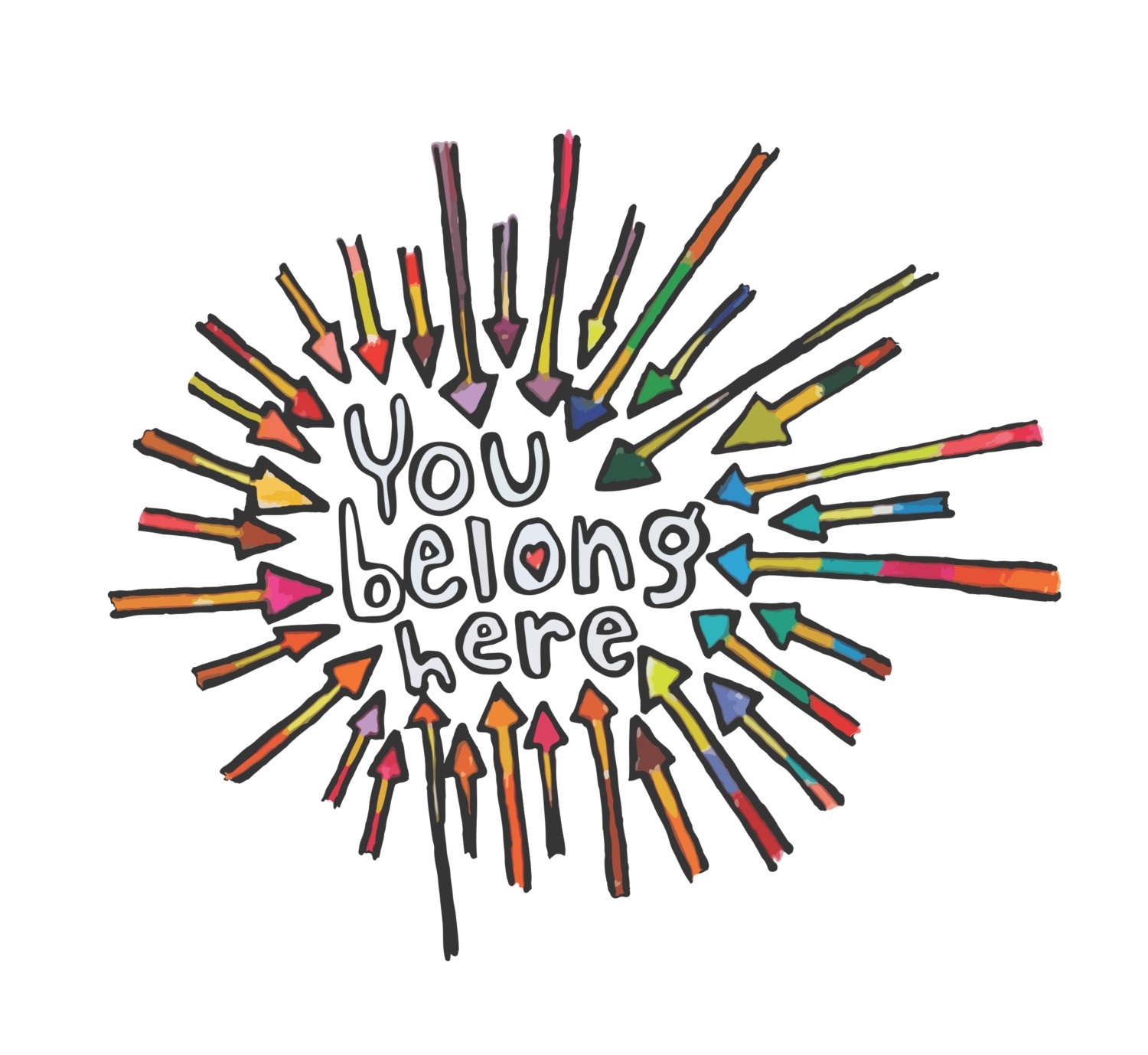 You Belong Here - Etsy