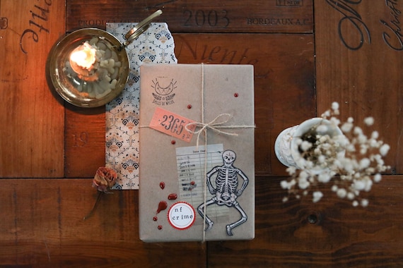 Spooky Halloween Blind Date With a Book Spooky Book Autumn | Etsy