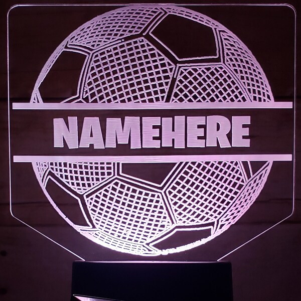 Soccer Lamp - Etsy