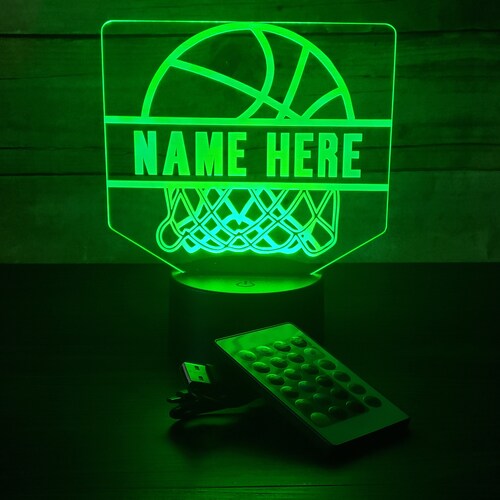 Basketball Player Dunk Dunking Vinyl Decal Sticker Light | Etsy