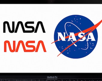 Nasa Logo Vector - Etsy