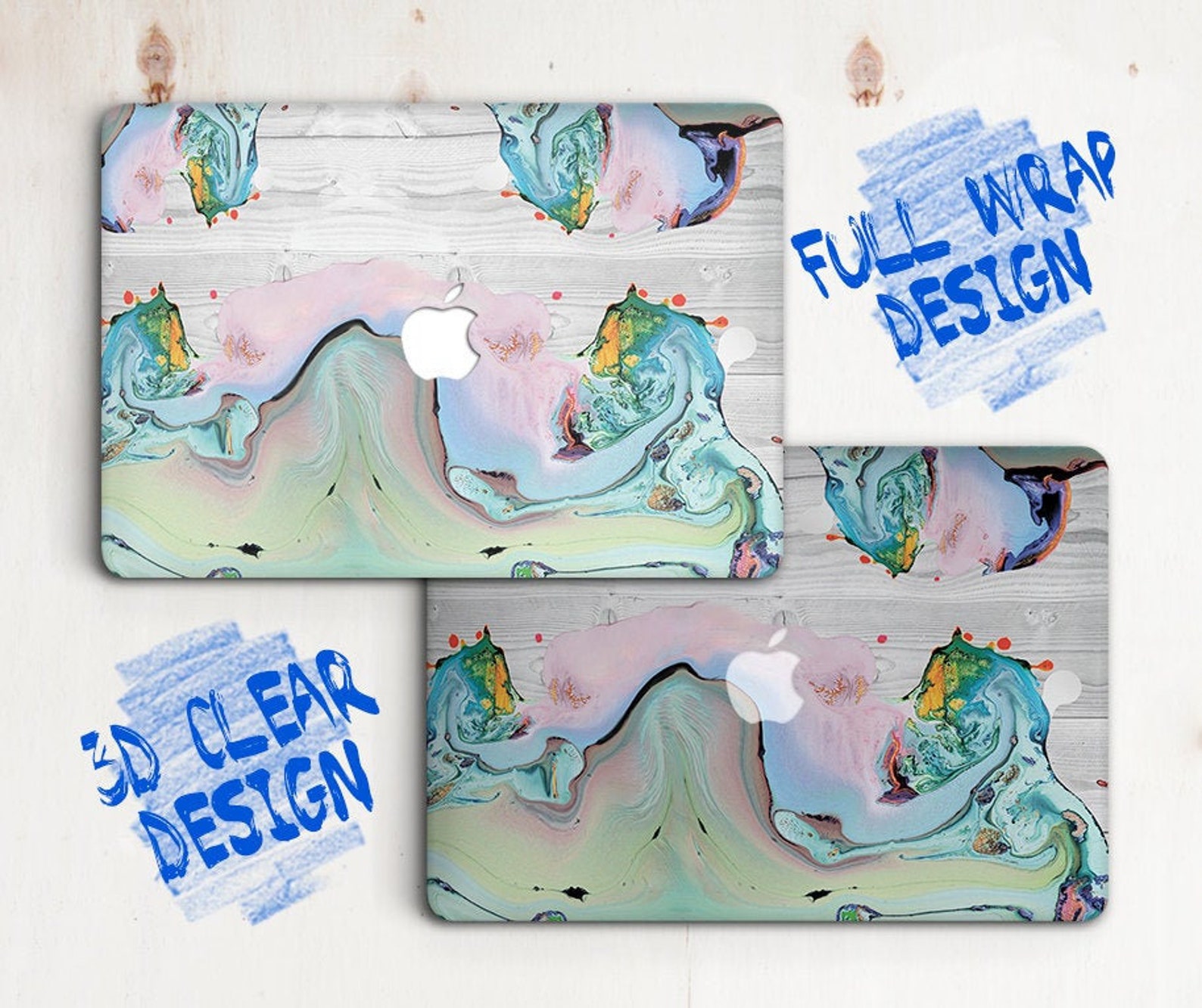 Cartoon Character Macbook Pro 16 Inch Case Sticker Macbook Air | Etsy