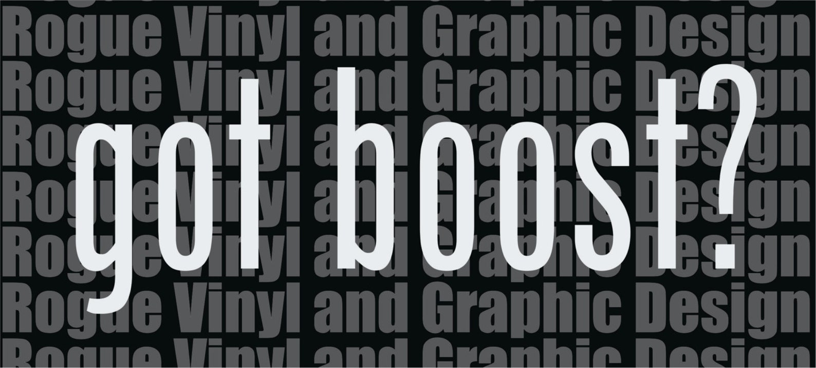 Got Boost Vinyl Decal / Sticker - Etsy