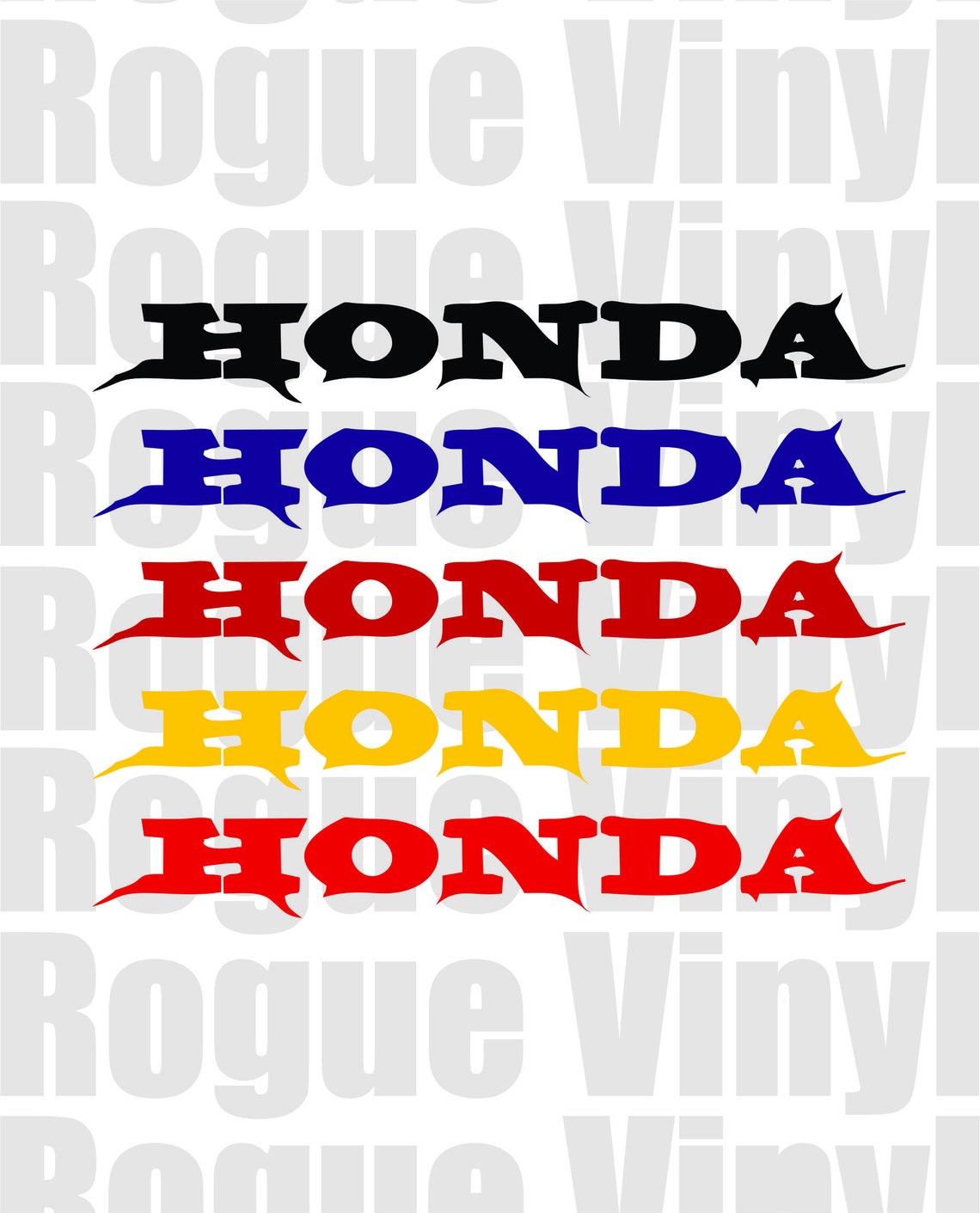 Honda Logo Decal / Sticker High Quality | Etsy