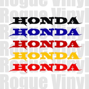 Honda Logo Decal / Sticker - High Quality - Etsy