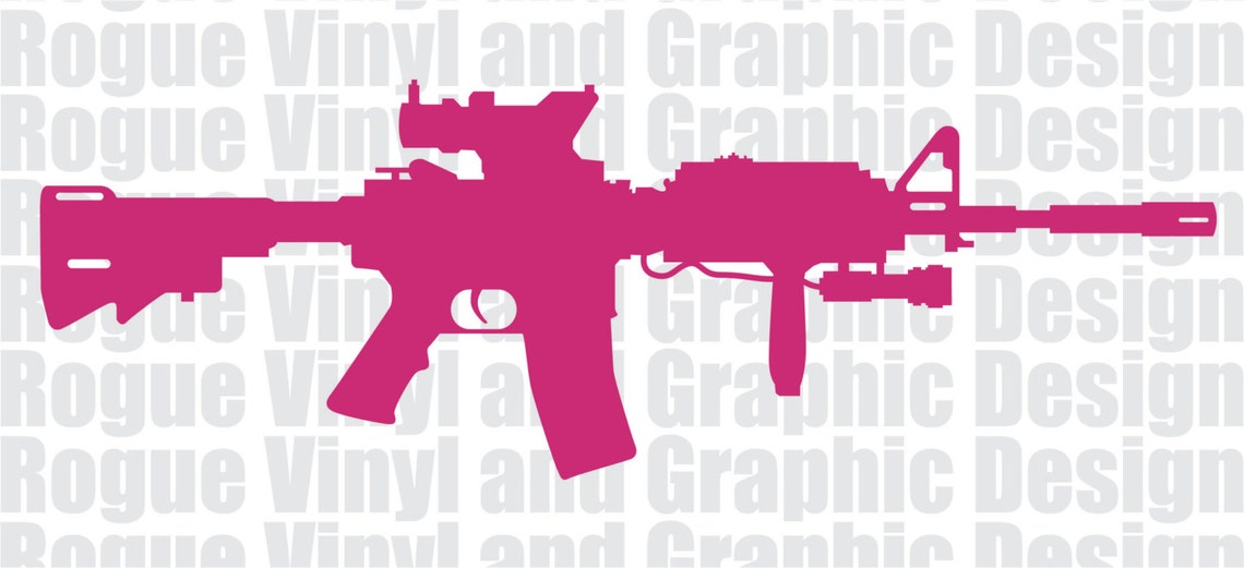 AR-15 Decal / Sticker Very Detailed AR15 M-16 M16 2nd - Etsy