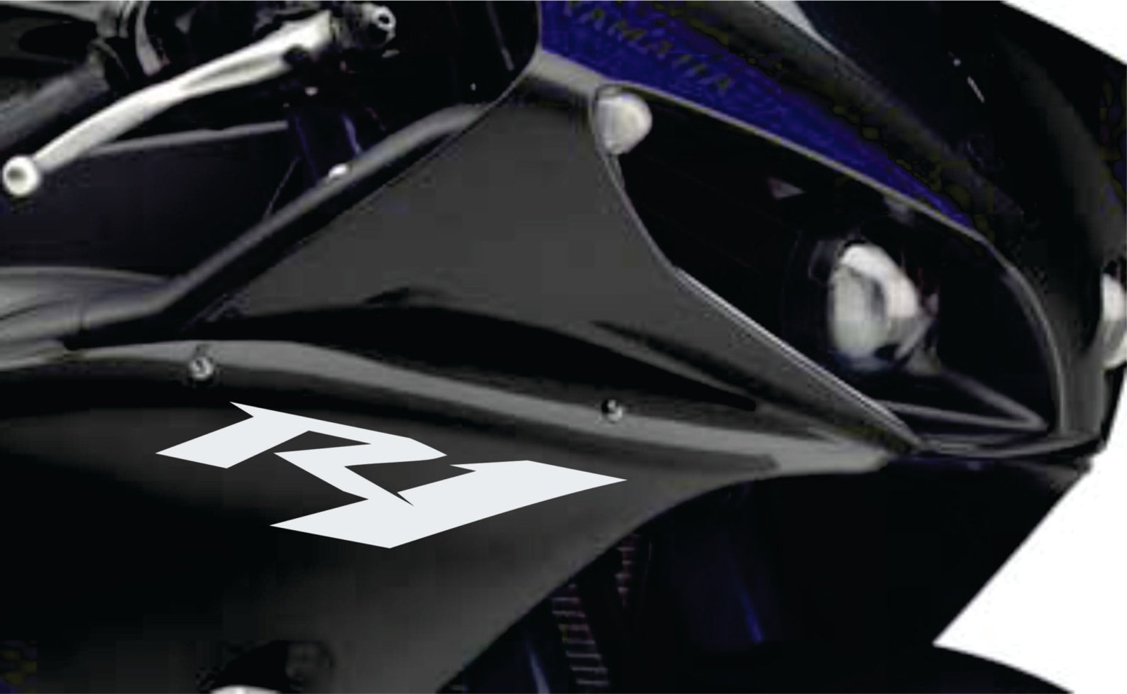 Yamaha R1 Logo Decal / Sticker Motorcycle - Etsy